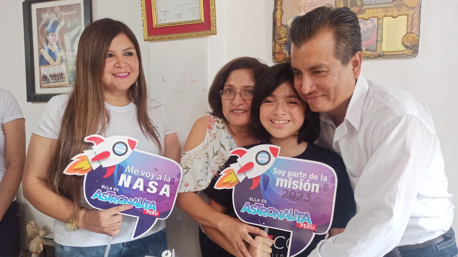 Niña trujillana es una de las elegidas para conocer la NASA - Noticias ...